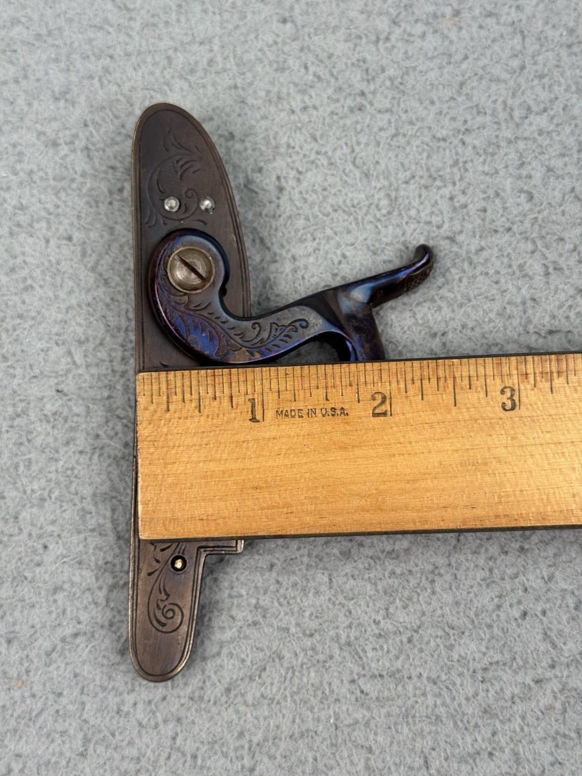 Russ Hamm Percussion Lock Plate And Hammer Dixie Hawken Blackpowder | eBay