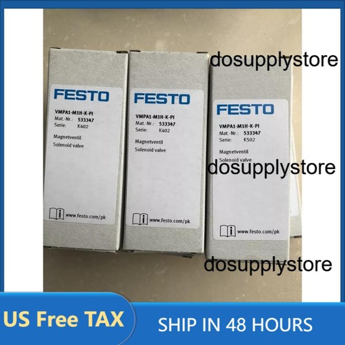 US FREE TAX New FESTO VMPA1-M1H-K-PI 533347 Air solenoid valve | eBay