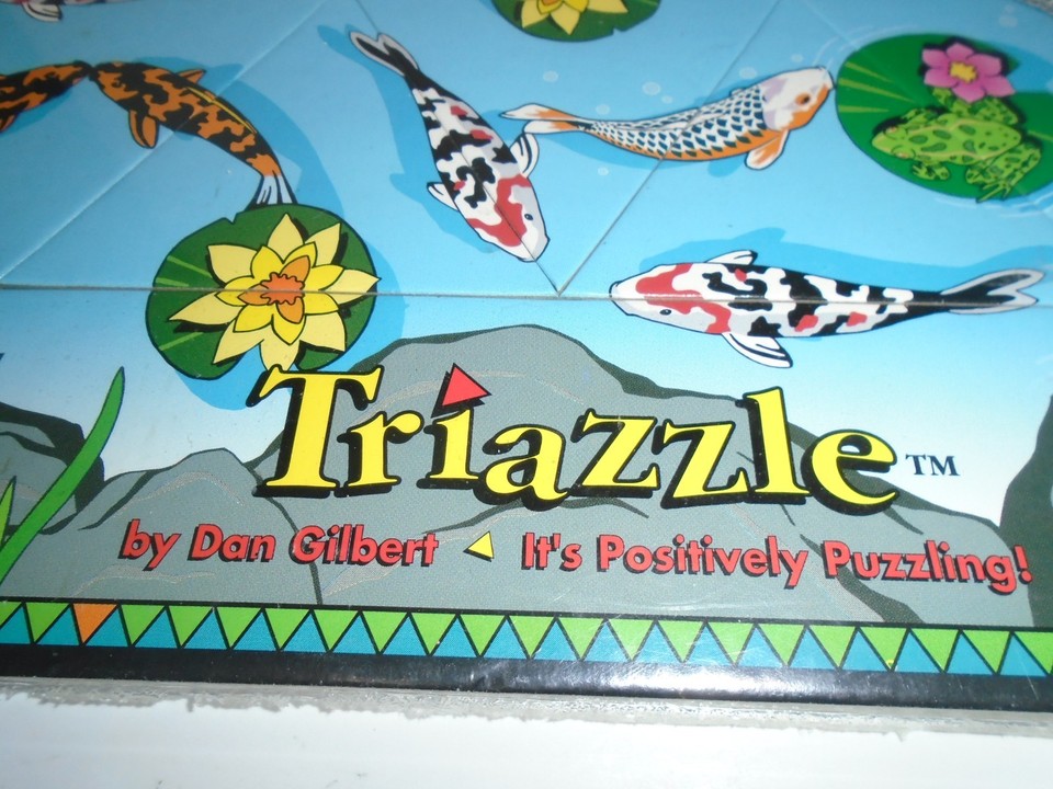 Triazzle Puzzle Fun Fish Aquatic Theme by Dan Gilbert | eBay