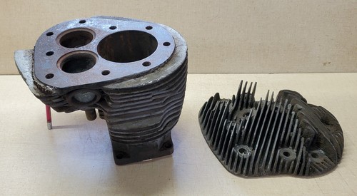 INDIAN CHIEF 93076 REAR CYLINDER and CYLINDER HEAD 1940 and UP 3.25" | eBay