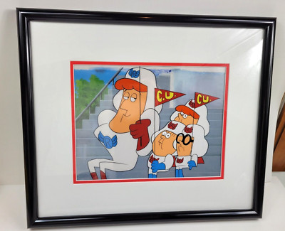 Vintage 1960's "Roger Ramjet" Framed Animation Cel W/ COA | eBay