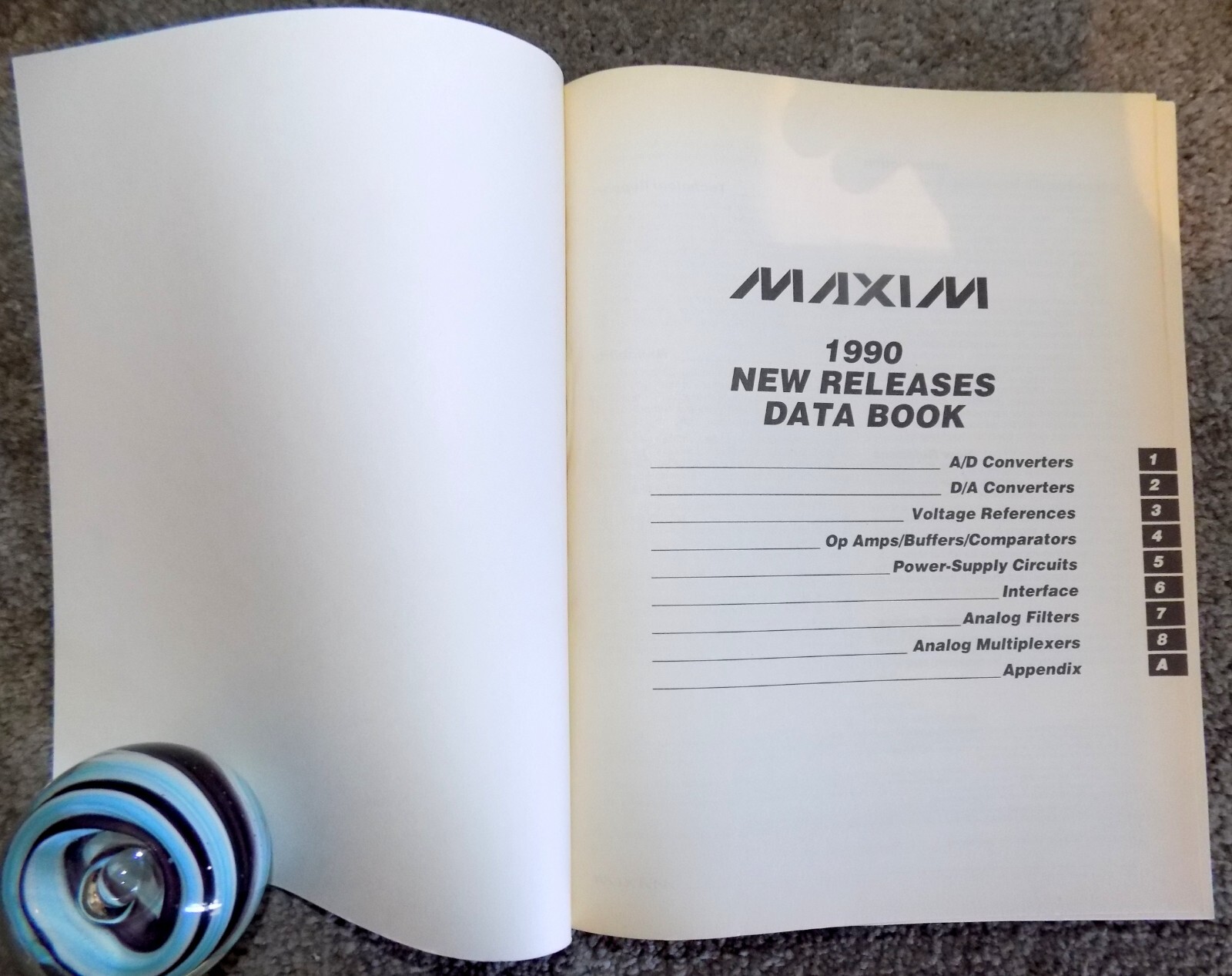 Maxim New Releases Data Book 1990 | eBay