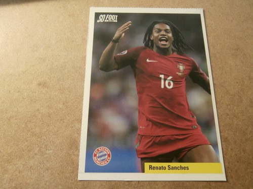 RENATO SANCHES (PORTUGAL), RARE FOOTBALL ROOKIE CARD SO FOOT (JT29) | eBay