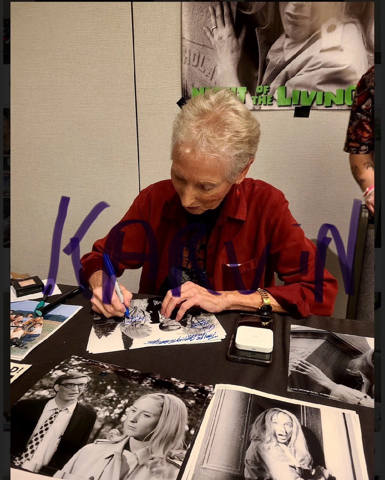 Night Of The Living Dead Signed 8x10 Photo Russell Streiner Judith O ...