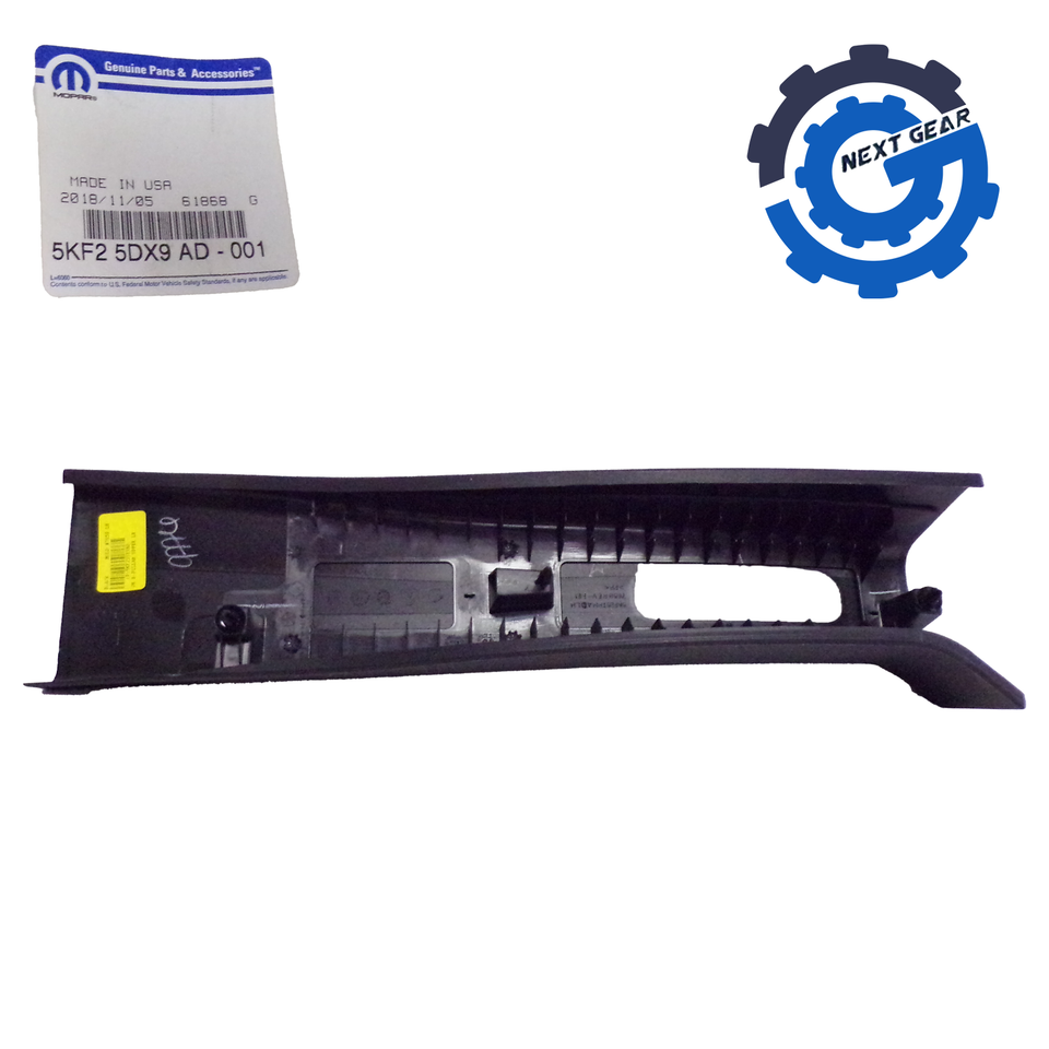 New OEM Mopar Black Left B Pillar Molding 2011-2018 Jeep Wrangler ...