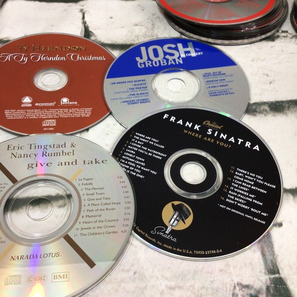 LOT of 100 Loose Music Cds Discs Only Assorted Bulk Wholesale CDs | eBay