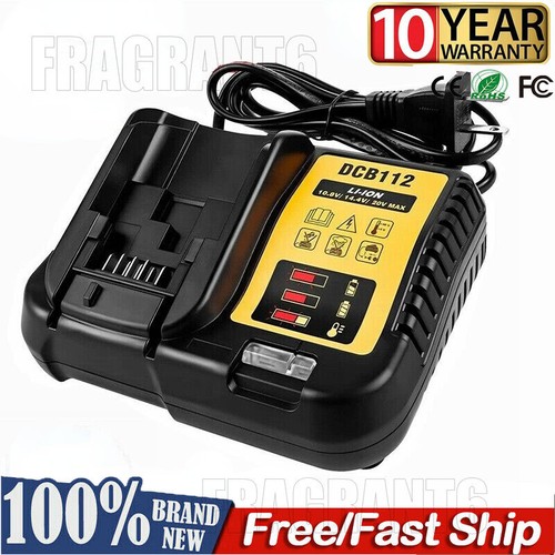 For Dewalt DCB112 work 12V-20V Max Li-ion Battery Charger replaces ...