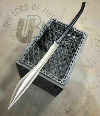 UBR CUSTOM HANDMADE D2 TOOL STEEL HUNTING LONG SWORD WITH MICARTA ...