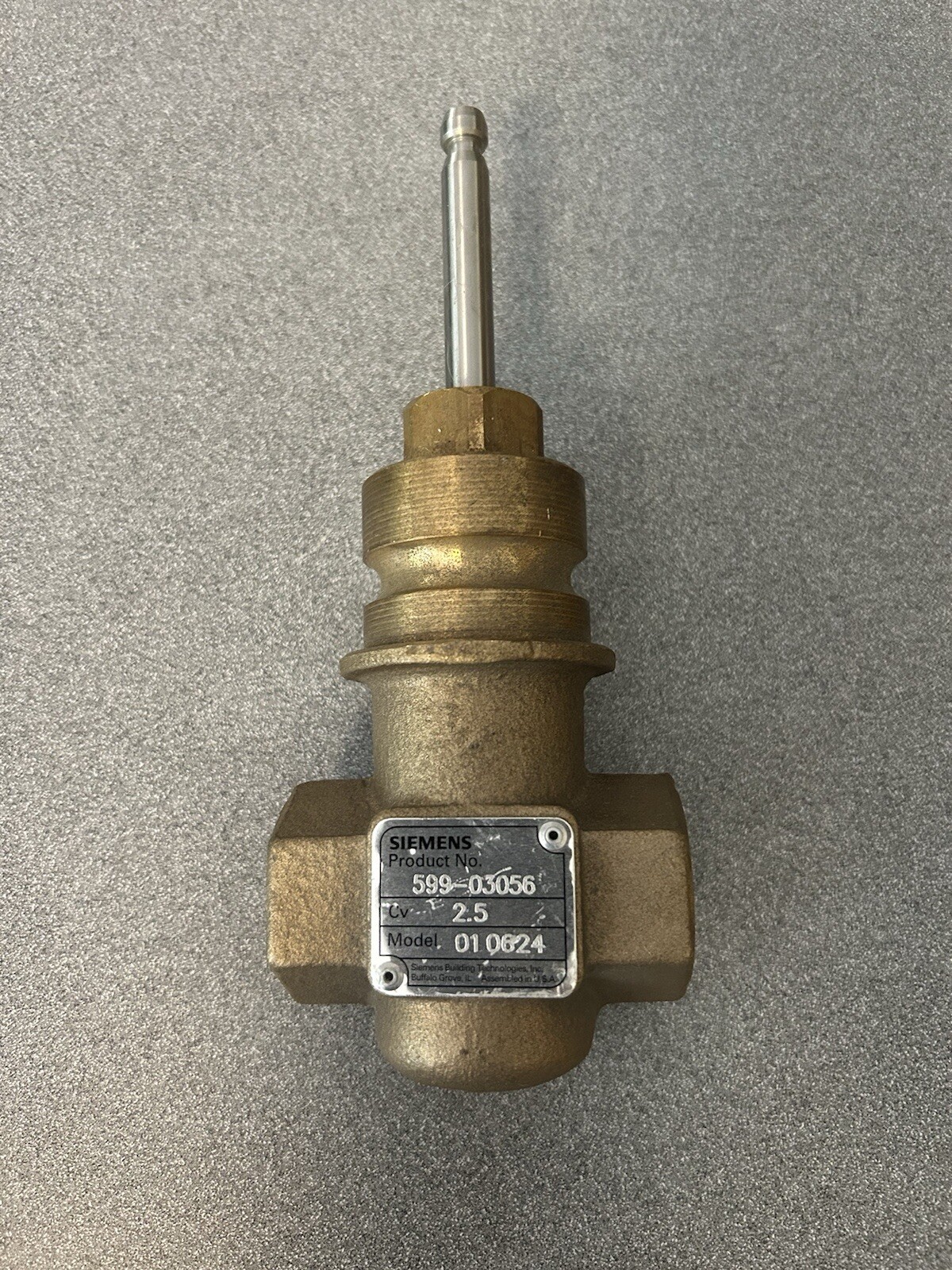 Siemens 599-03056 Flowrite, 1/2 Inch, 2 Way Valve, New Out Of Box | eBay