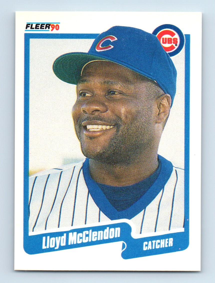 1990 Fleer Lloyd McClendon Chicago Cubs #38 | eBay