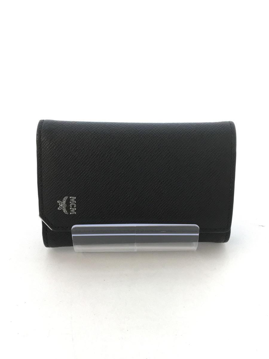 MCM Key Case / Leather / BLK / Men's / MXK6SLL55BK0… - Gem