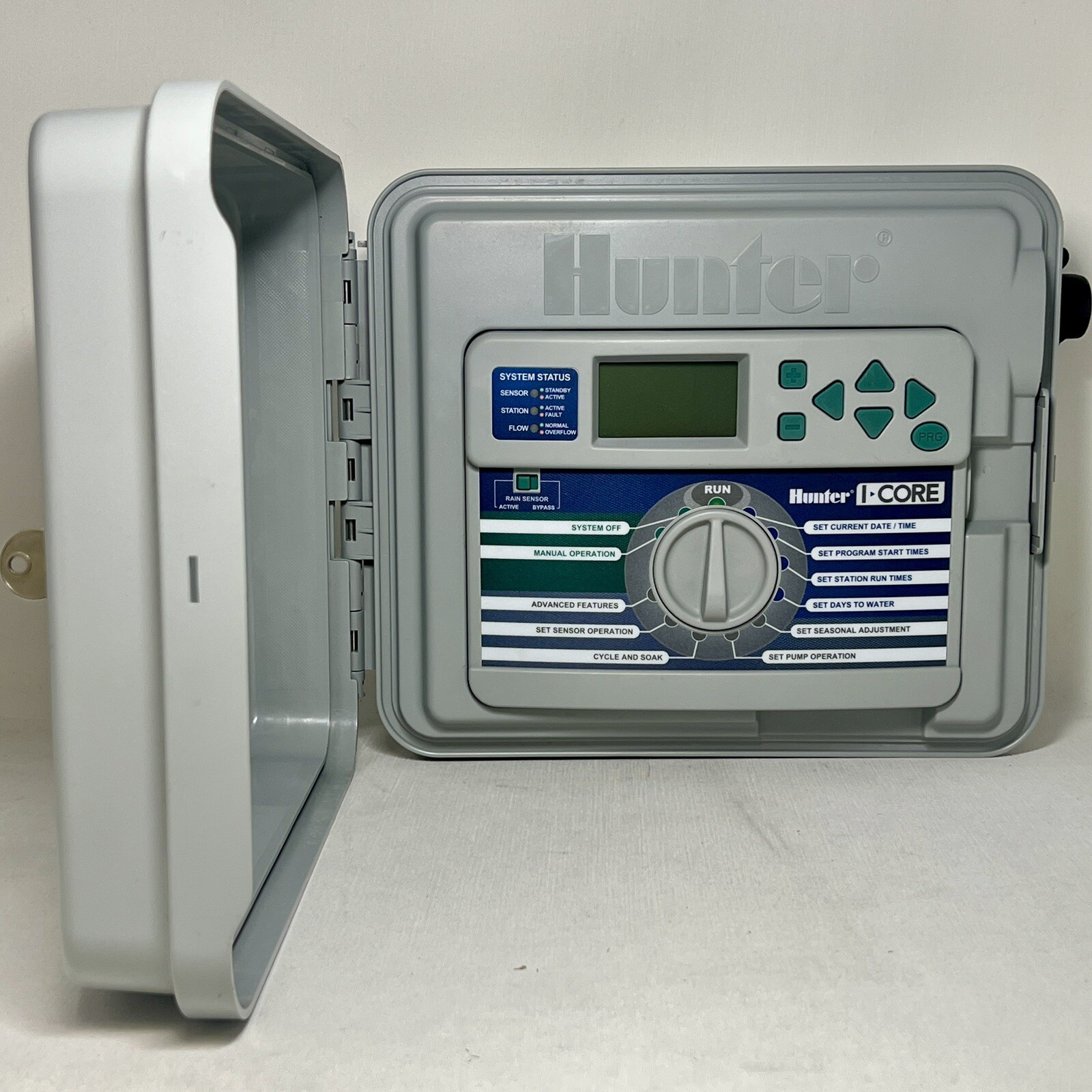 Hunter I-Core IC-600PL Sprinkler Irrigation Timer Controller 12-Station ...