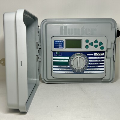 Hunter I-Core IC-600PL Sprinkler Irrigation Timer Controller 12-Station ...