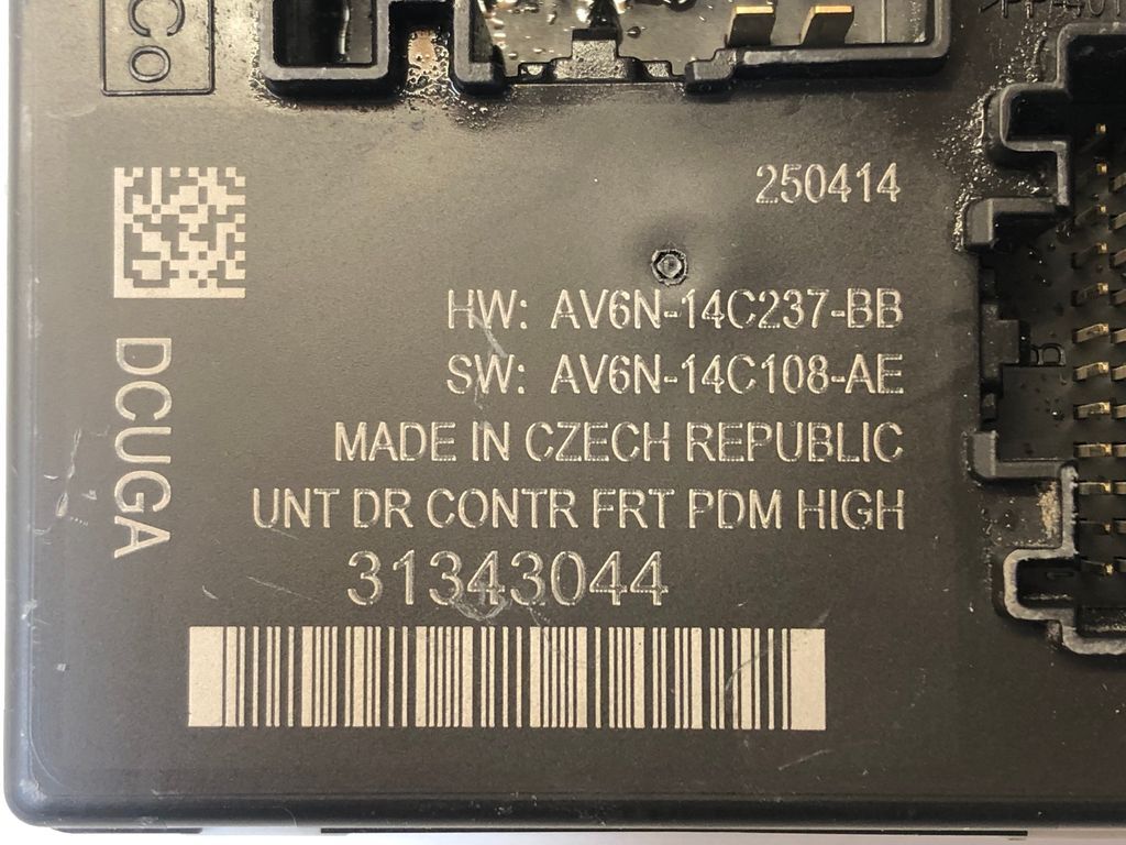 Volvo V40 Cross country 2013 All door control unit module 31343044 ...