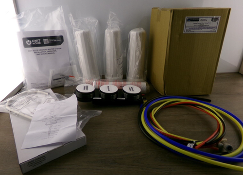 Onit Home TFC-435 Reverse Osmosis Water System w/Satin Nickel Faucet ...