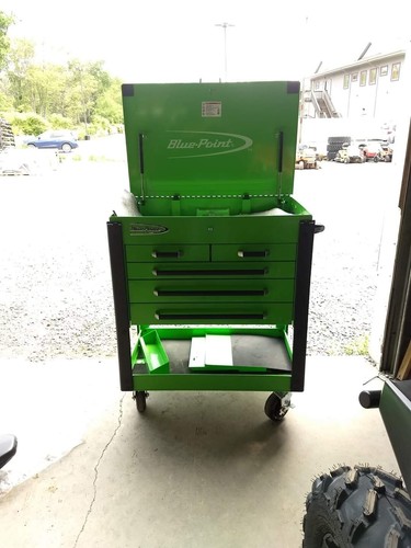 36" Five-Drawer Roll Cart (Green) (Blue-Point) | eBay
