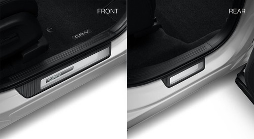 New CR-V LED Door Sill Trim Illuminate Side Step Garnish Scuff Plate ...
