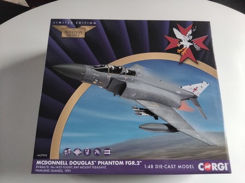 Corgi AA27903 McDonnell Douglas Phantom FGR.2 Falklands 1:48 Diecast ...