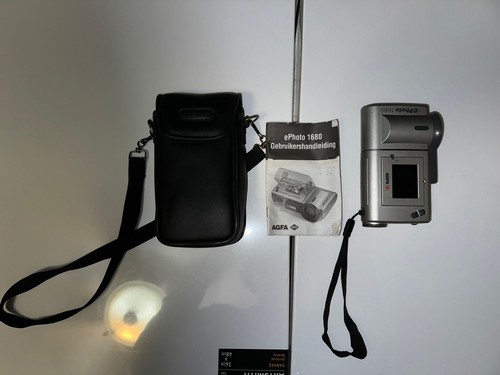 Agfa EPhoto 1680 8MB Digital Camera w/bag & Manual | eBay