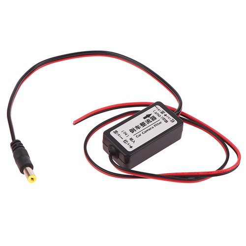 12V DC Car Rear View Rectifier Filter Connector for Car Camera Filter ...