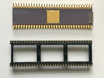 VINTAGE RARE FLASH A/D TRW 64 PIN GOLD TDC1049J3C CERAMIC DIP WITH ...