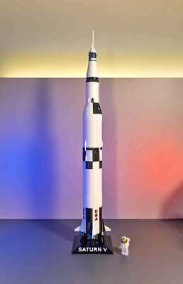 1:200 Scale NASA Saturn V carry rocket model Finished Painted product ...