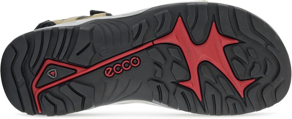 Ecco Yucatan Coast Sport Men 14 Nutmeg Brown Nubuck Leather Hiking ...