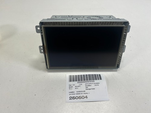 2014-2017 RANGE ROVER SPORT DASH SCREEN MEDIA INFO NAVIGATION TOUCH ...