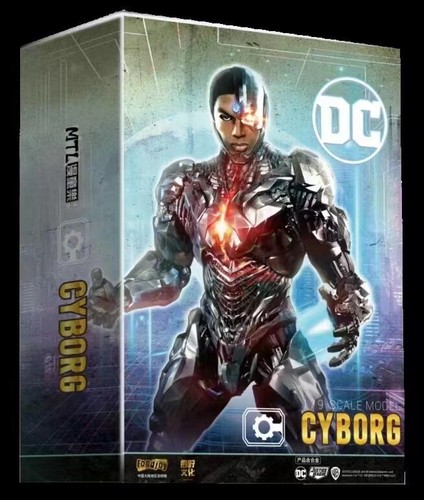 New Fondjoy 1:9 Scale DC Collection Cyborg Action Figure 7" Gift in box ...