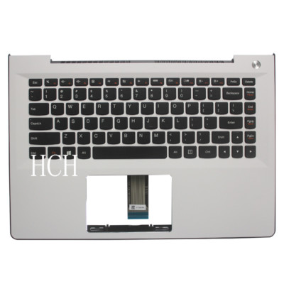 For Lenovo S41-70 U41-70 S41-35 S41-75 US Keyboard Upper Case Palmrest ...