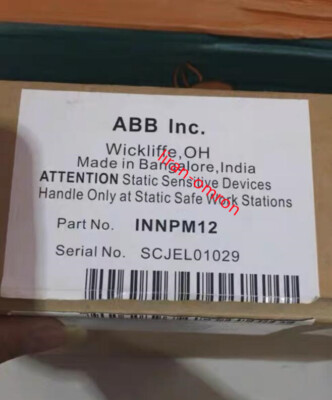 1PCS INNPM12 ABB Bailey Module Brand New Expedited Shipping DHL/FedEX | eBay