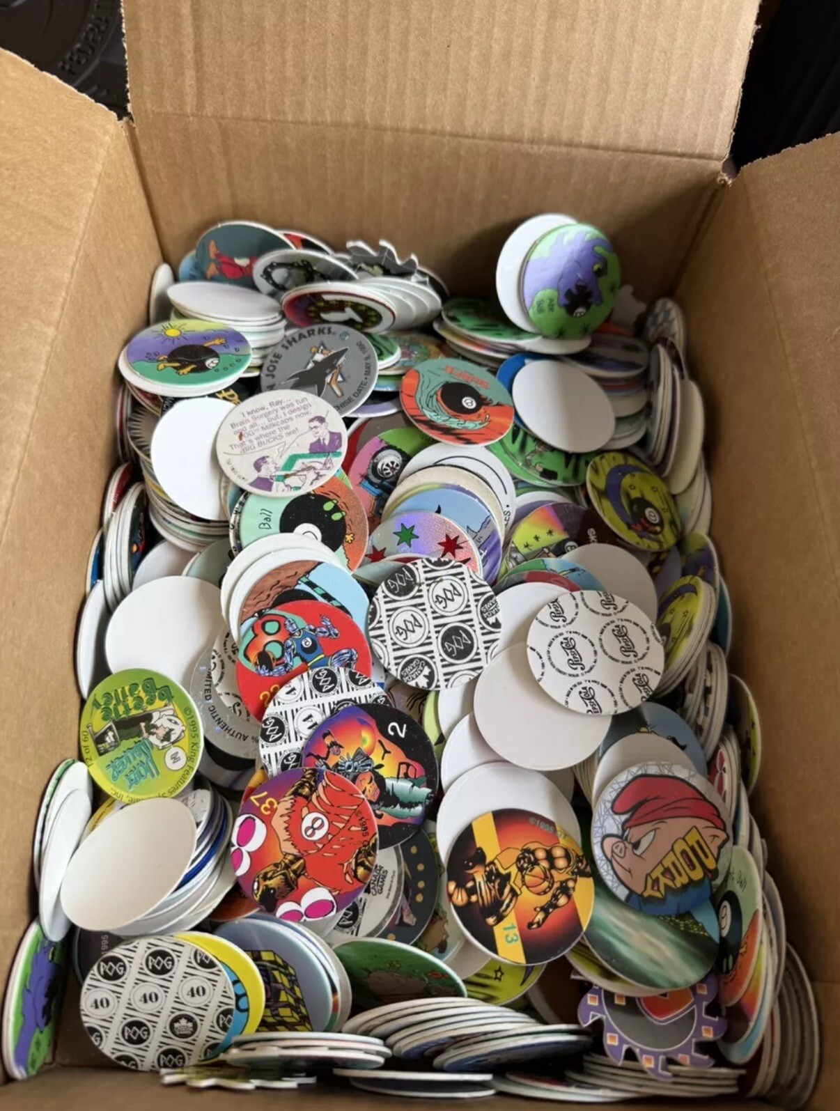 Pogs - Lot Of 100! 90s Vintage Pogs In Bulk! Random 10,000+ Available ...
