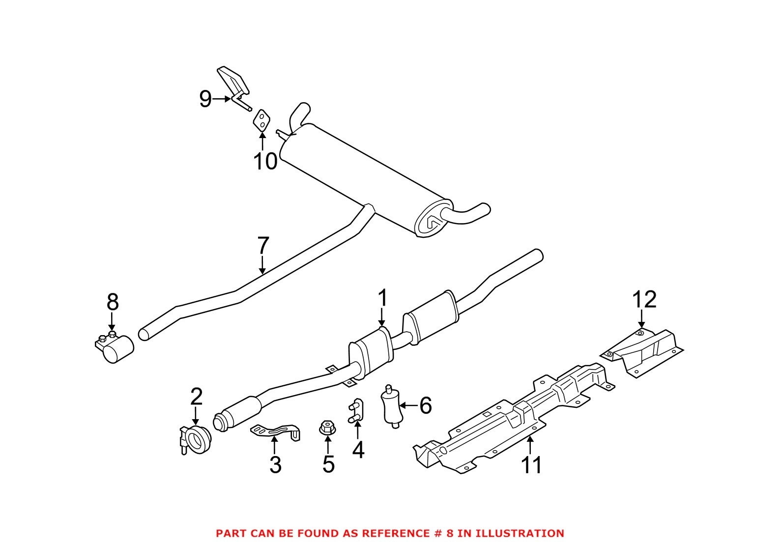 Genuine OEM Exhaust Clamp for Mini 18307536426 | eBay