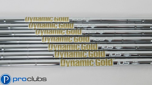 NEW TRUE TEMPER DYNAMIC GOLD 105 VSS PRO R300 REGULAR FLEX (3-9) IRON ...