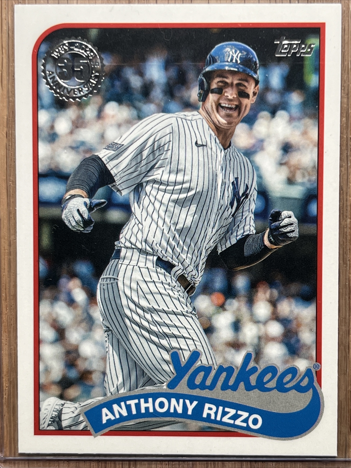 Anthony Rizzo - 2024 Topps Series 1 #89B-64 35th Anniversary Yankees | eBay