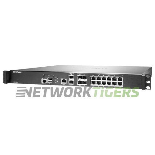 SonicWall NSA 5600 HA Unit 01-SSC-3831 9.0 Gbps Firewall - TRANSFER ...