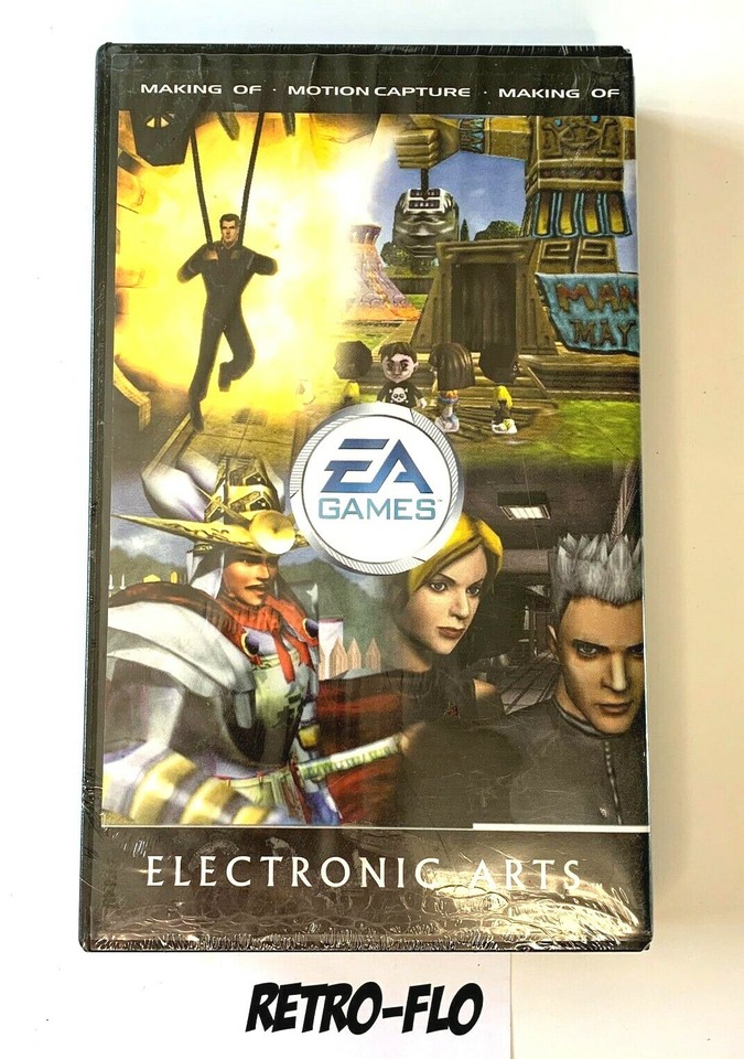 VHS Cassette Electronic Arts Playstation 2 Games - Rare Limited Edition ...