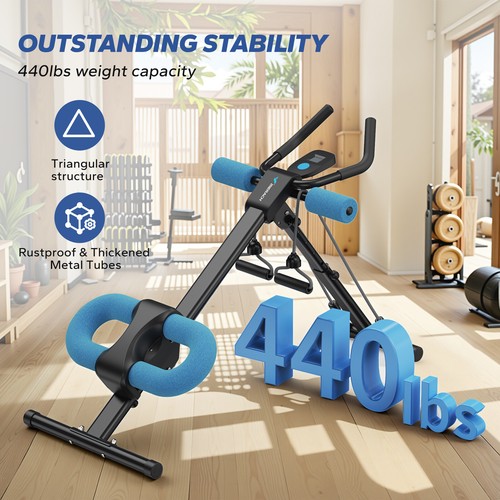 MERACH New Adjustable Ab Trainer Foldable Machine for Abs Workout at ...