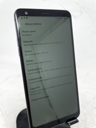 LG Stylo 5+ LMQ720AM - 32GB - Black (AT&T) (Single SIM) for sale online ...