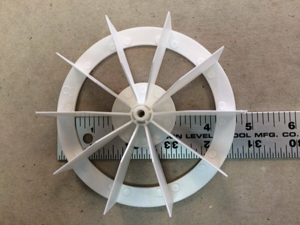 Broan Bathroom Fans Parts Broan S97008513 70 CM Motor/Wheel For Bath