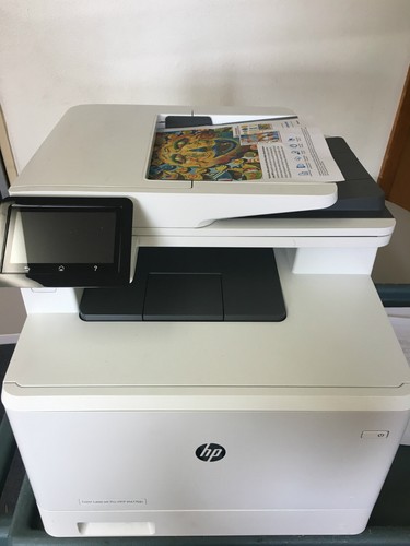 HP Color LaserJet MFP M477fnw All-In-One Laser Printer Copier FAX ...