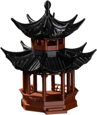 Mini Pagoda Statue Miniature Mini Japanese Fairy Garden Figurines for ...