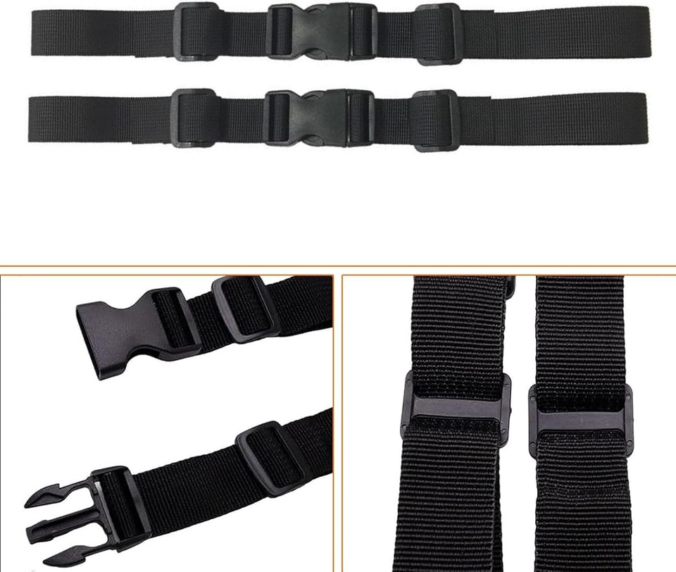 2 Pieces Backpack Chest Strap, Non-Slip Rucksack Straps Adjustable ...