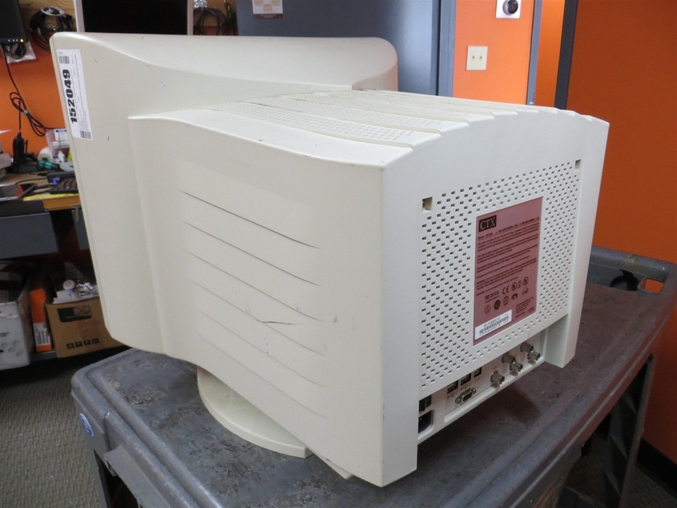 CTX EX1200 21" Beige VGA RGB Retro Gaming CRT Monitor | eBay
