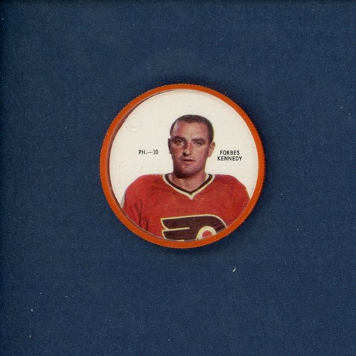 1968 SHIRRIFF HOCKEY COIN #PH - 10 FORBES KENNEDY (HC-EXCHANGE) - NM ...