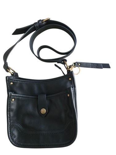 Frye & Co Black Mini Crossbody Vegan Leather Shoulder Bag Purse Frye ...