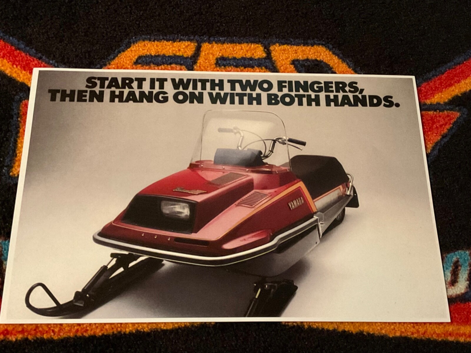 Yamaha 340 Snowmobile