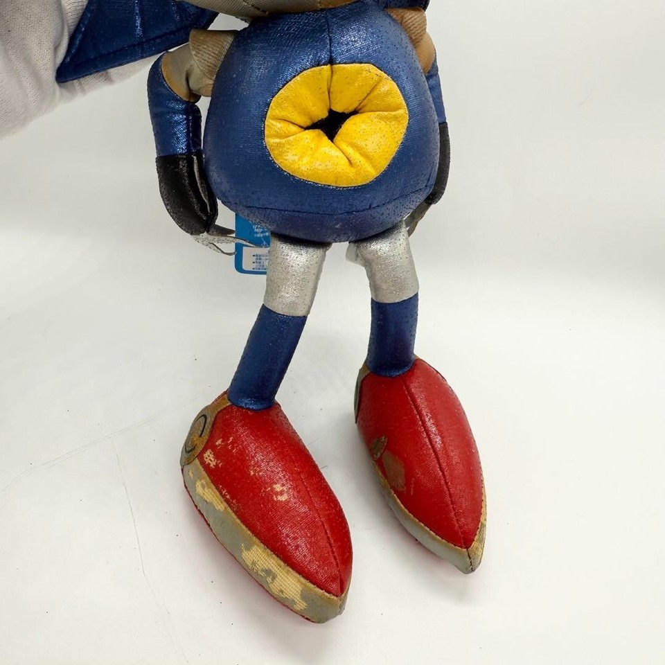 Bootleg Metal Sonic Plush Doll Toy 1996 = Hue Hue Metal /Sonic Fighter ...