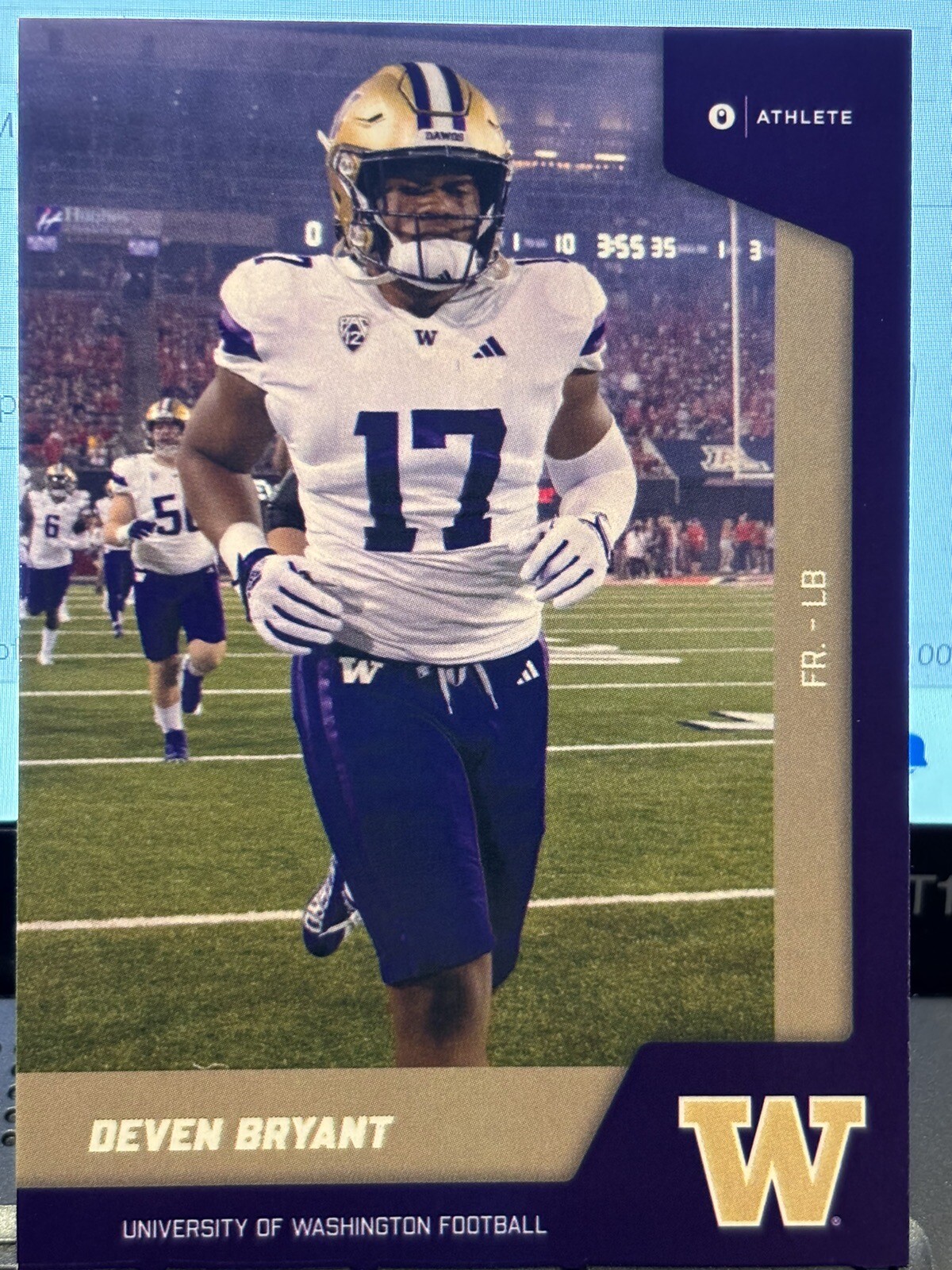 DEVEN BRYANT - 2023 Washington Husky Trading Card - ONIT | eBay