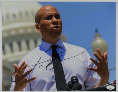 Cory Booker JSA Autograph Signed Photo COA 11 x14 Senator | eBay